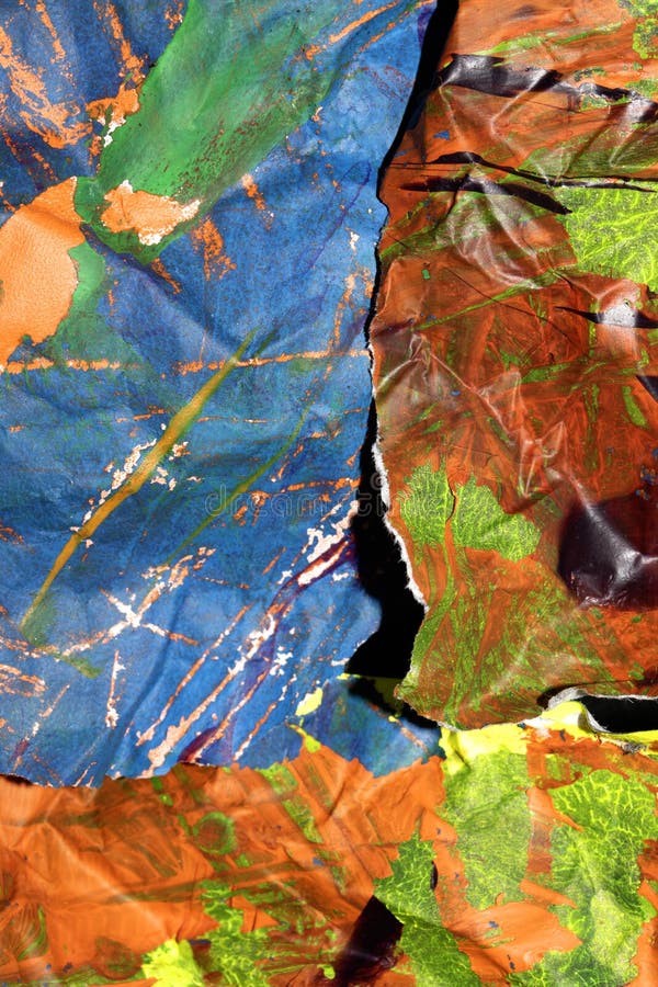 Thick Abstract Paint Surface with Heavy Texture Looking a Bit Like ...