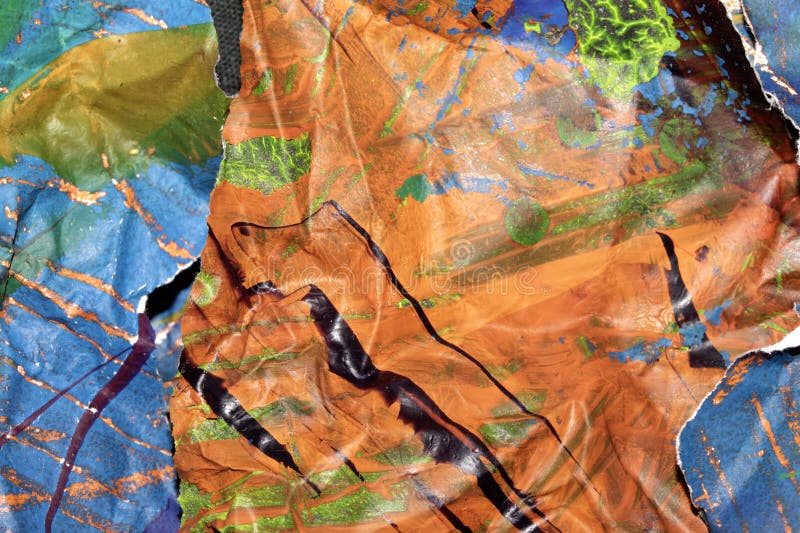 Thick Abstract Paint Surface with Heavy Texture Looking a Bit Like ...