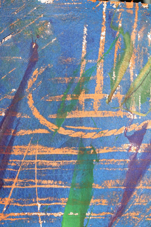 Thick Abstract Paint Surface with Heavy Texture Looking a Bit Like ...