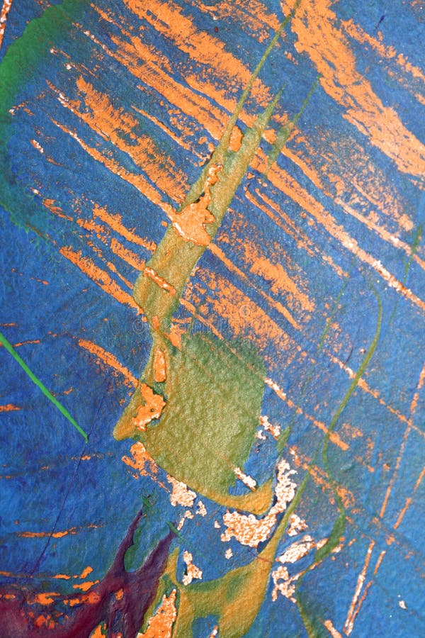 Thick Abstract Paint Surface with Heavy Texture Looking a Bit Like ...