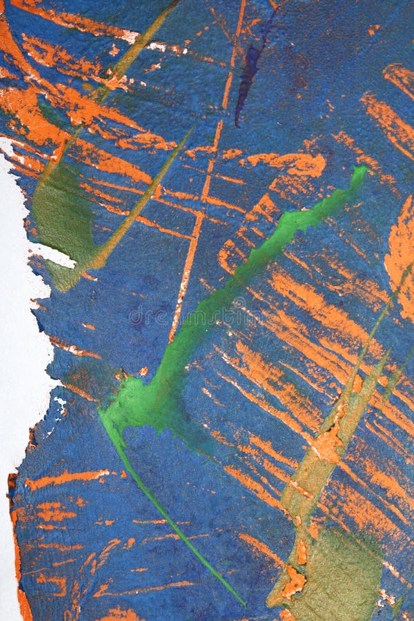 Thick Abstract Paint Surface with Heavy Texture Looking a Bit Like ...