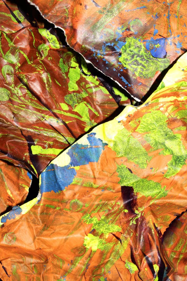 Thick Abstract Paint Surface with Heavy Texture Looking a Bit Like ...