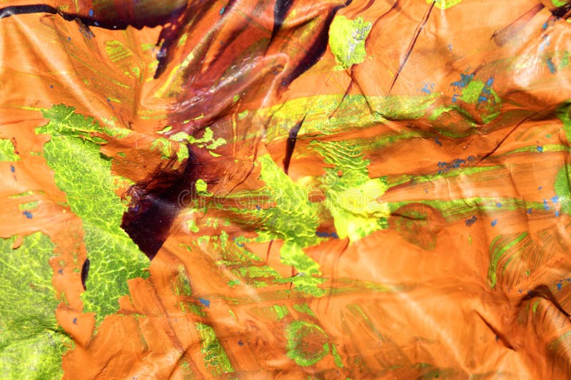 Thick Abstract Paint Surface with Heavy Texture Looking a Bit Like ...