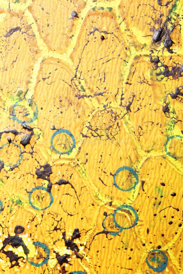 Thick Abstract Paint Surface with Heavy Texture Looking a Bit Like ...