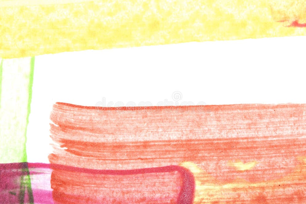 Thick Acrylic Paint Lines and Marks Creative Background Stock Image ...