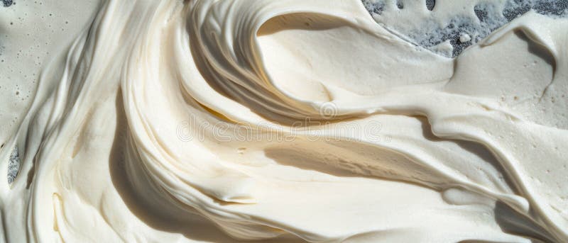 Creating Thick Batter with a Smooth Texture for Baking Stock Photo ...