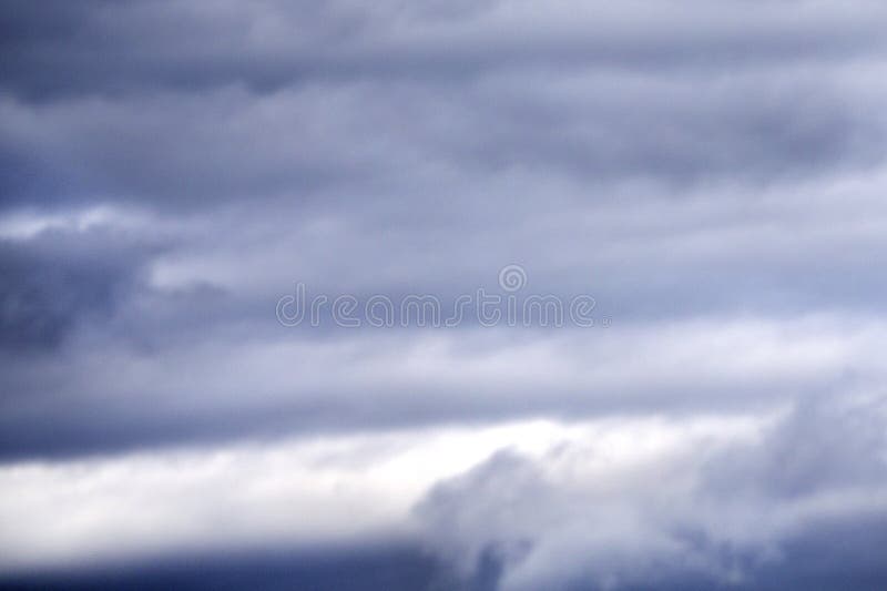 Thick, Dark Blue Cloud of Darkness . Stock Image - Image of freedom ...