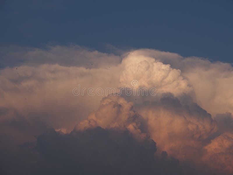 Thick Dark Cloud Formations in the Sky - Perfect for a Cool Background ...