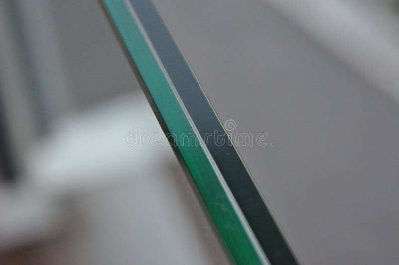 Thick Double Glass Layers Macro Stock Photo - Image of wing, wall ...