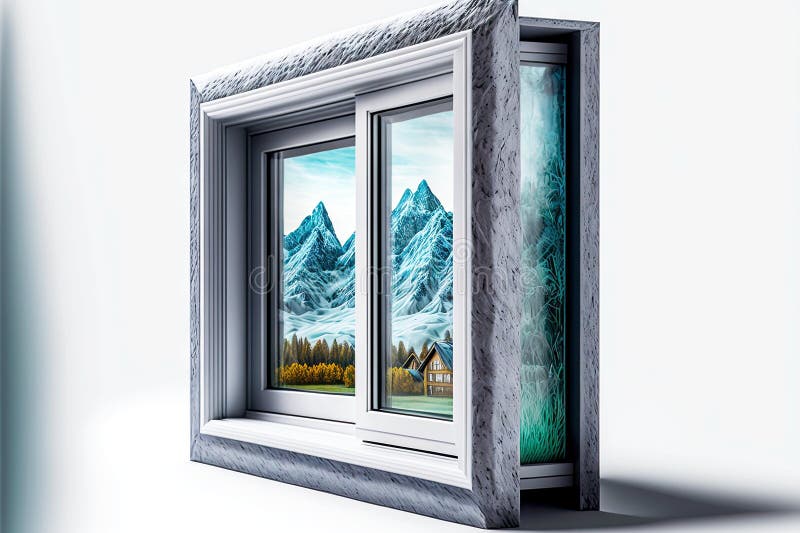 Durable Plastic Windows Profile Stock Illustrations – 13 Durable ...