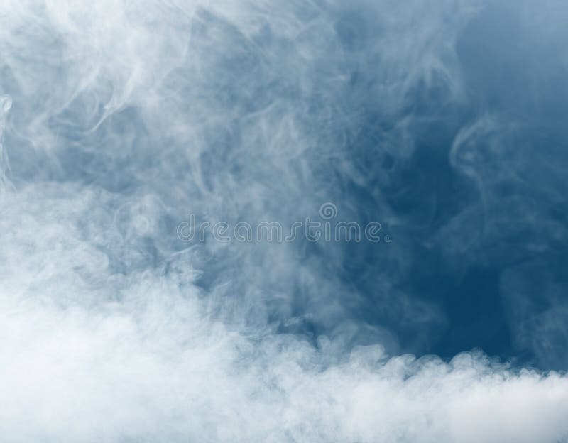 Thick Stream Of Fog Isolated Stock Photo - Image of dynamic, isolated ...
