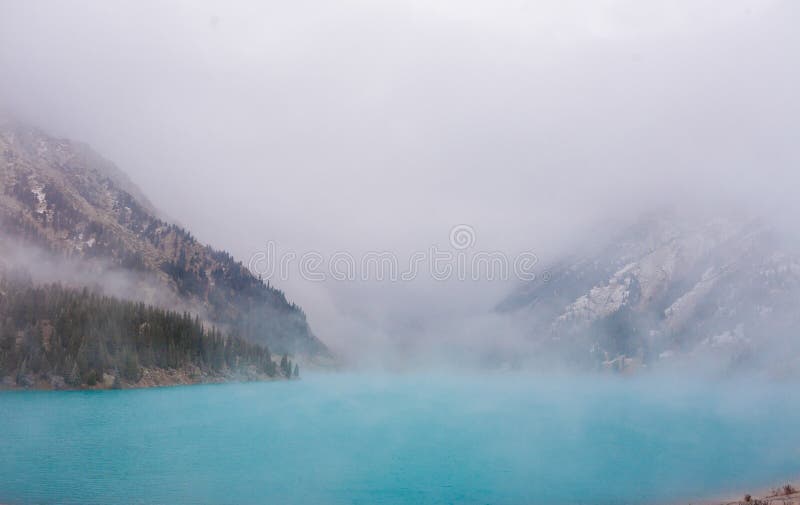 Thick fog stock photo. Image of outdoors, morning, cold - 59992802