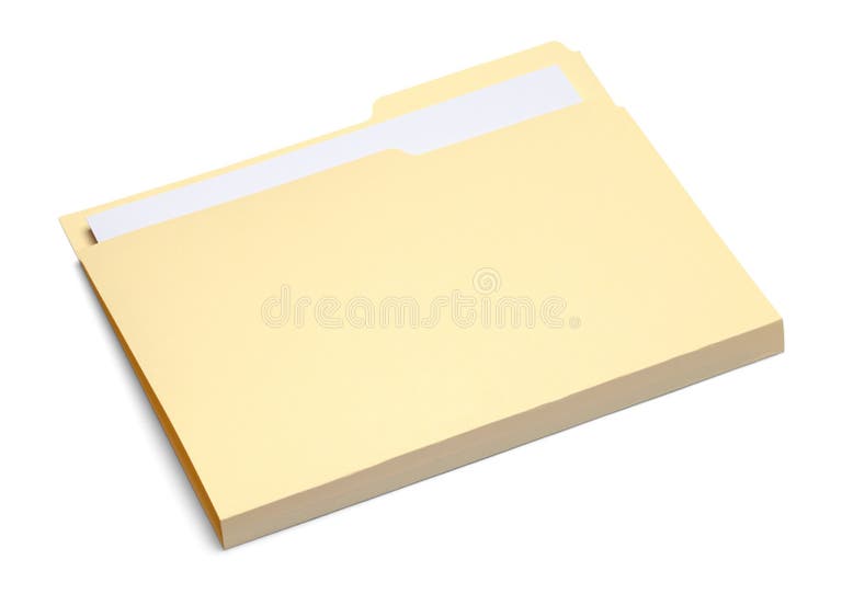 Thick Folder stock image. Image of yellow, office, supply - 252904147