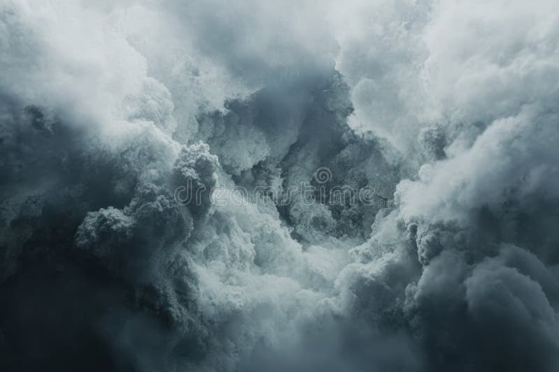 Dramatic Clouds Swirling in the Sky Create a Moody and Atmospheric ...