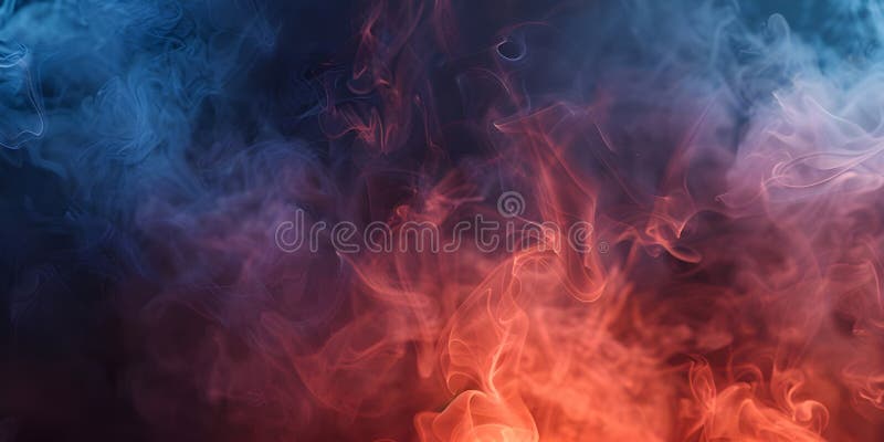 Thick Haze: Dense Smoke Background, Veiled Shadows: Dense Smoke ...