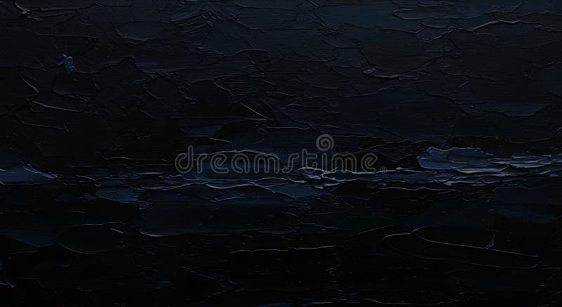 Thick Layers of Dark Textured Paint Create an Abstract Composition. the ...