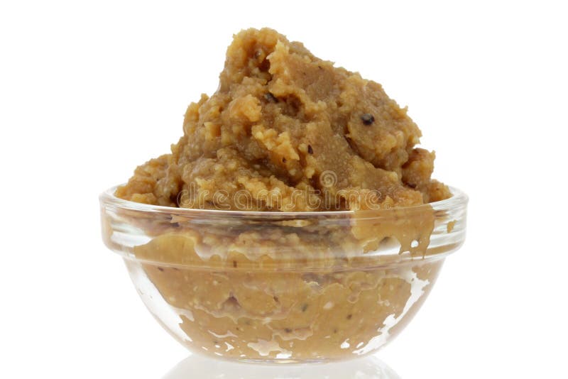 Thick Miso Paste (Fermented Soybeans) Stock Photo - Image of soybeans ...