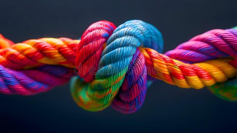 A Thick Multicolored Rope, the Strength of Which Differs in Different ...