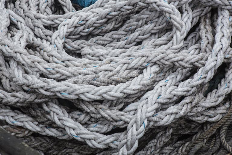 Thick sea ropes stock photo. Image of cotton, knot, object - 161570704