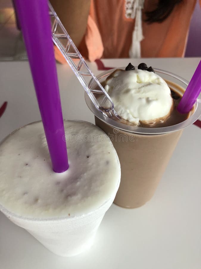 Coco Ice Cream Cup and Spoon, Napkin on Dark Textured Backgroun. Eco ...