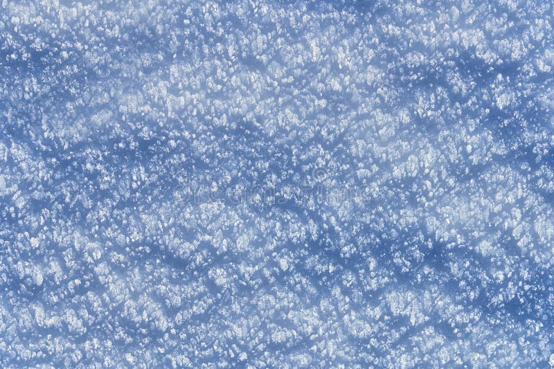 Thick Snow Crystals Texture Macro. Extreme Vacation Concept Stock Photo ...