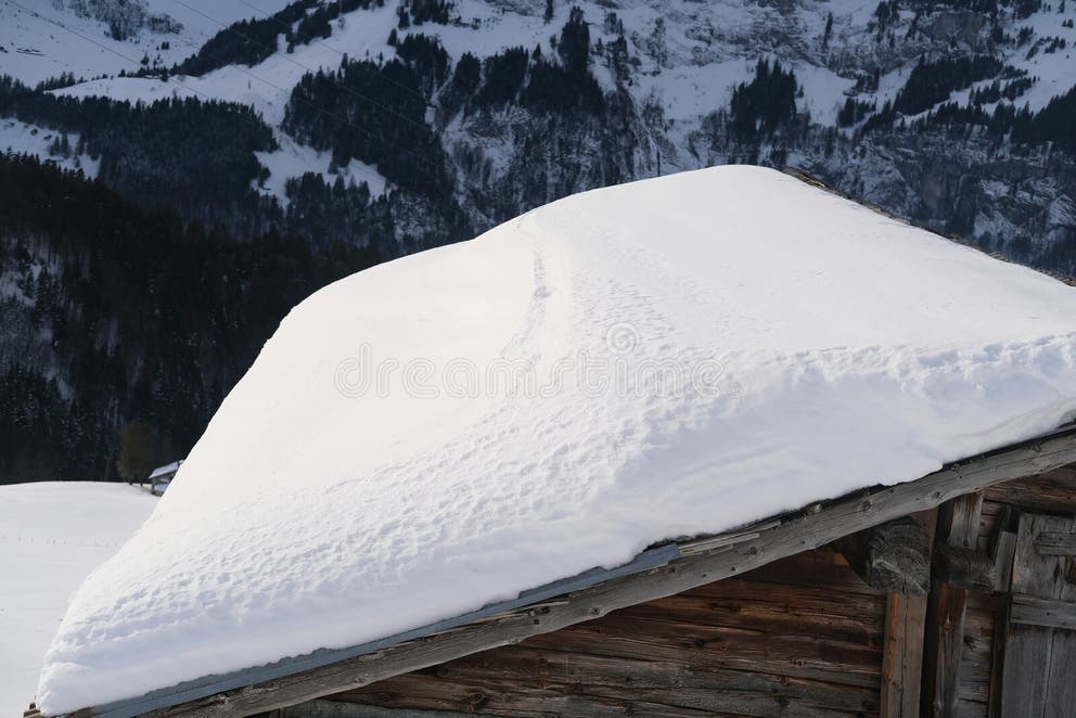 Thick Snow Layer on Roof, Developing Course on Roof Snow Management for ...