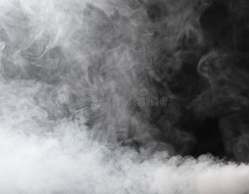 Thick stream of fog stock photo. Image of emitter, burn - 9868604