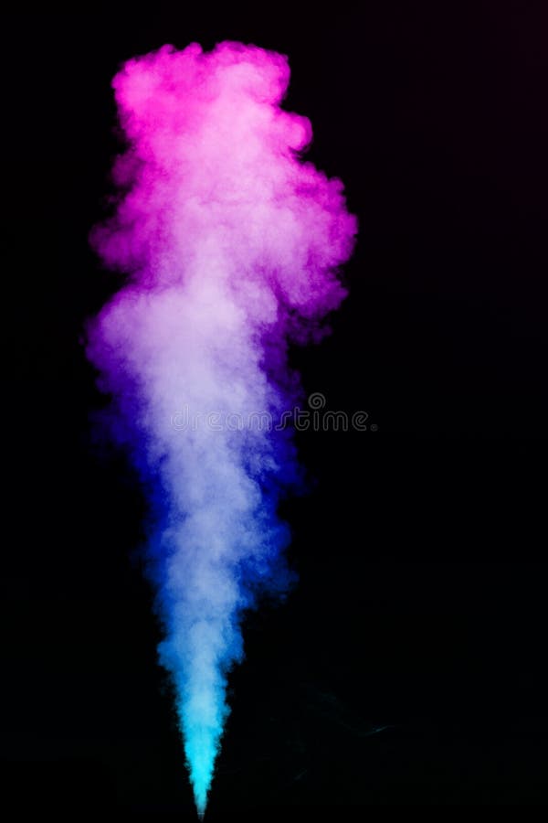 Thick stream of smoke stock image. Image of motion, multicolor - 10888627