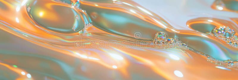Thick Transparent Gel with Slow Flow and Smooth Reflections for an ...