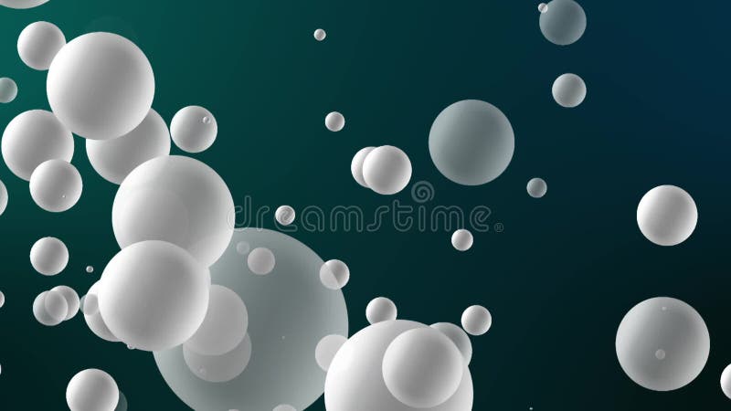 Thick White Bubbles Floating Slowly Stock Footage - Video of effect ...