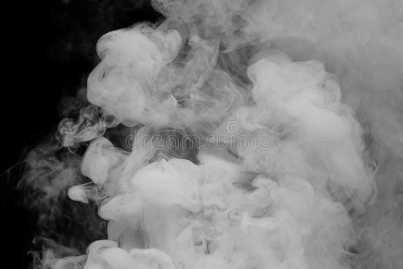 Thick White Smoke Floating stock image. Image of phenomenon - 44926481