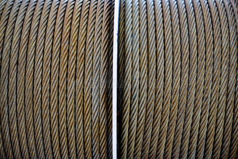 Thick wire coil stock image. Image of iron, texture, strong - 51143363
