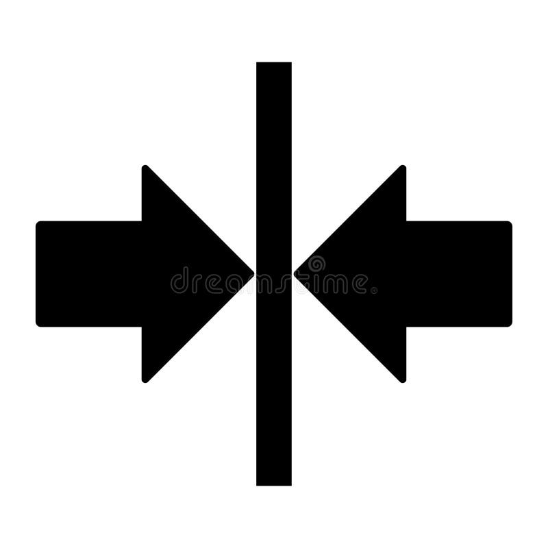 Thickness Icon, Measuring Thickness Stock Illustration - Illustration ...