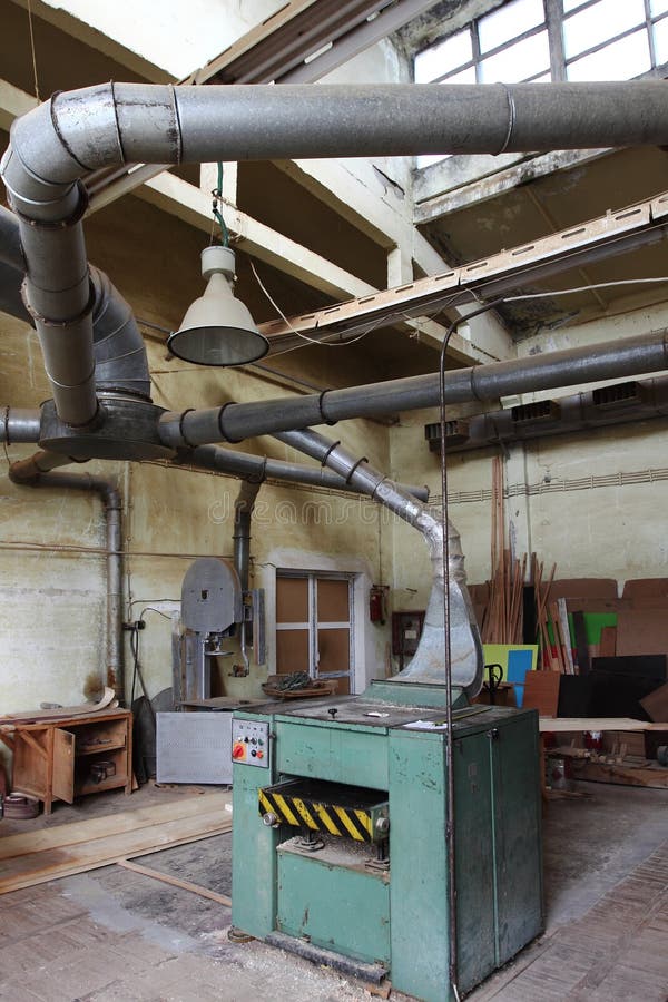 Thicknessing Planer Machine Stock Image - Image of manual, factory ...