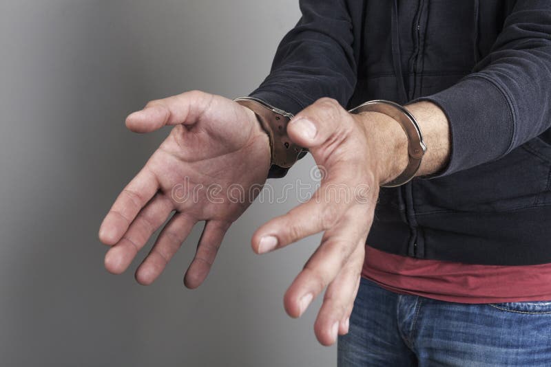 Handcuffs stock photo. Image of handscuff, criminal, handcuff - 4599482
