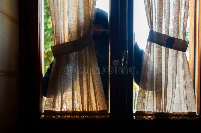 Man Peeping Windows Stock Photos - Free & Royalty-Free Stock Photos ...