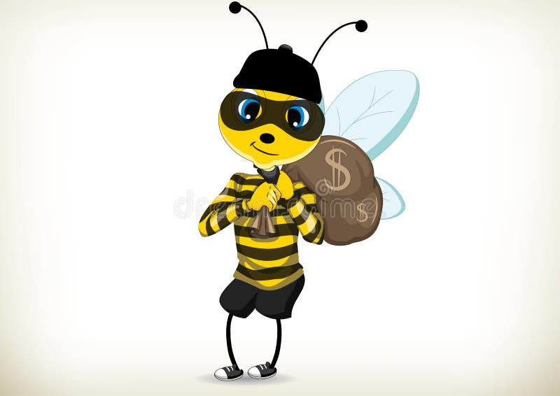 Cartoon Bee Mask Stock Illustrations – 261 Cartoon Bee Mask Stock ...