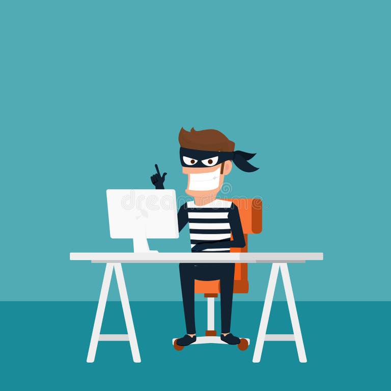 Computer Thief Stock Illustrations – 18,615 Computer Thief Stock ...