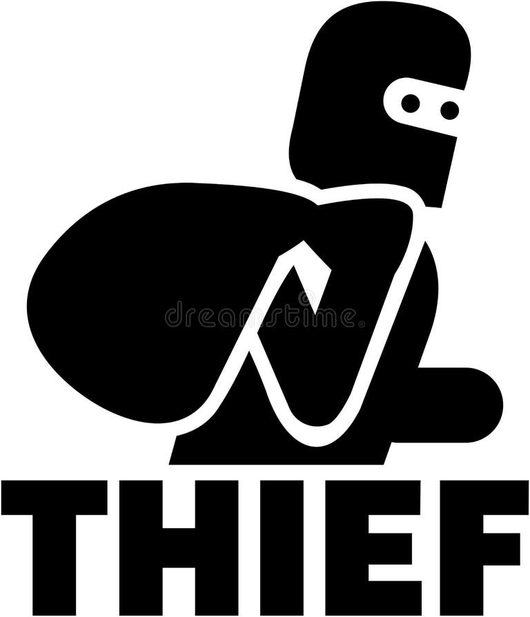Thief Vector Pictogram Stock Illustrations – 2,483 Thief Vector ...