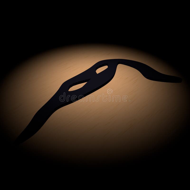 Thief mask stock illustration. Illustration of thief - 44906215