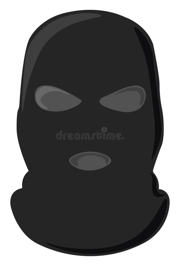 Thief Mask, Illustration, Vector Stock Vector - Illustration of ...