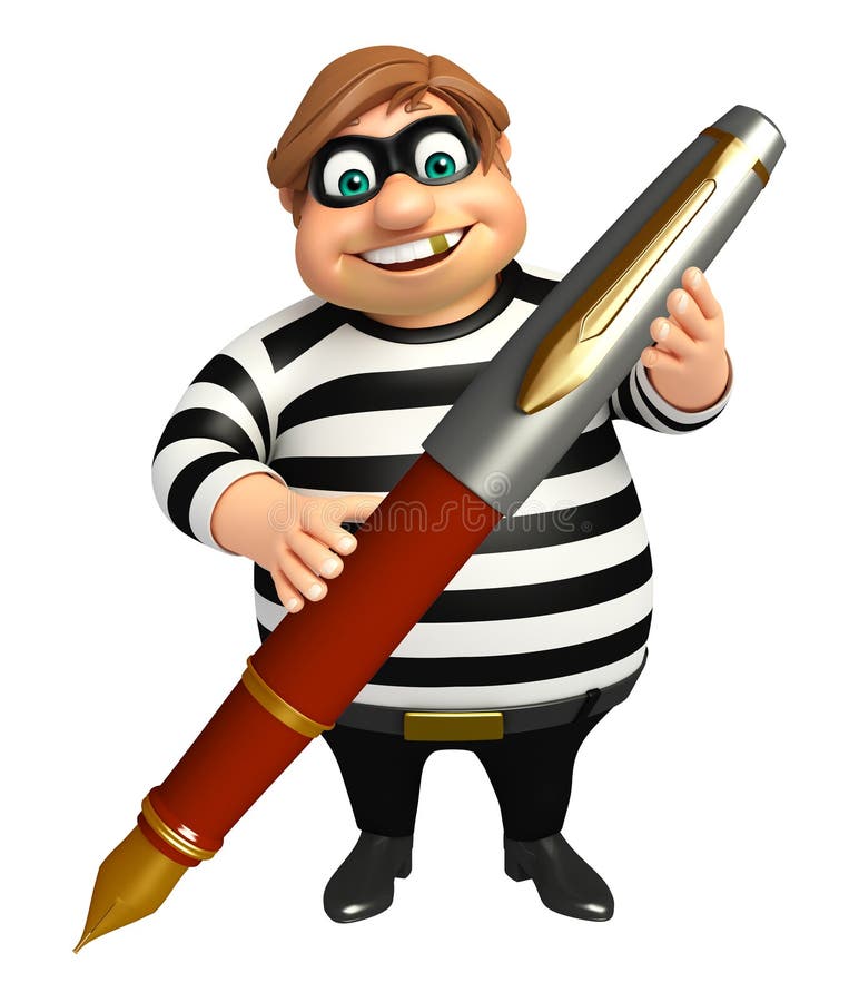 Pen Thief Stock Illustrations – 309 Pen Thief Stock Illustrations ...