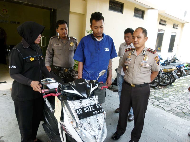 Thief editorial stock photo. Image of interrogated, java - 65029318