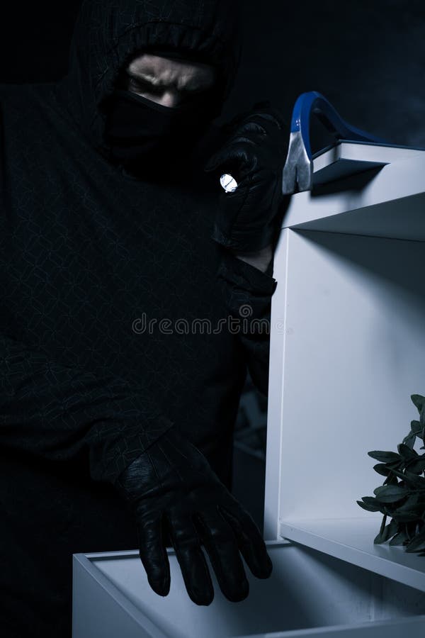 Thief holding a bag stock image. Image of pickpocket - 37100179