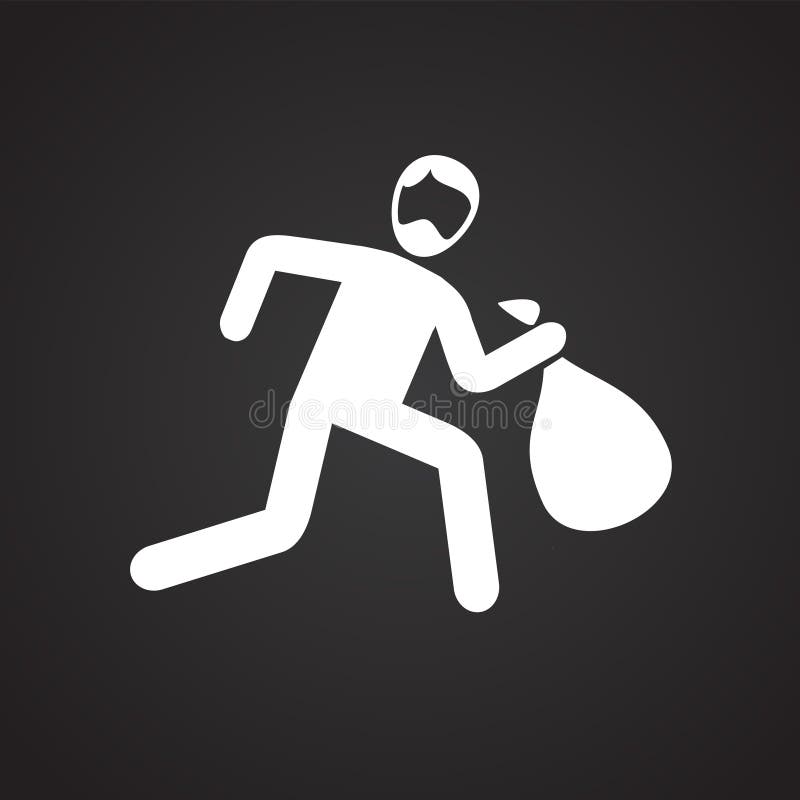 Thief Running Stock Illustrations – 979 Thief Running Stock ...