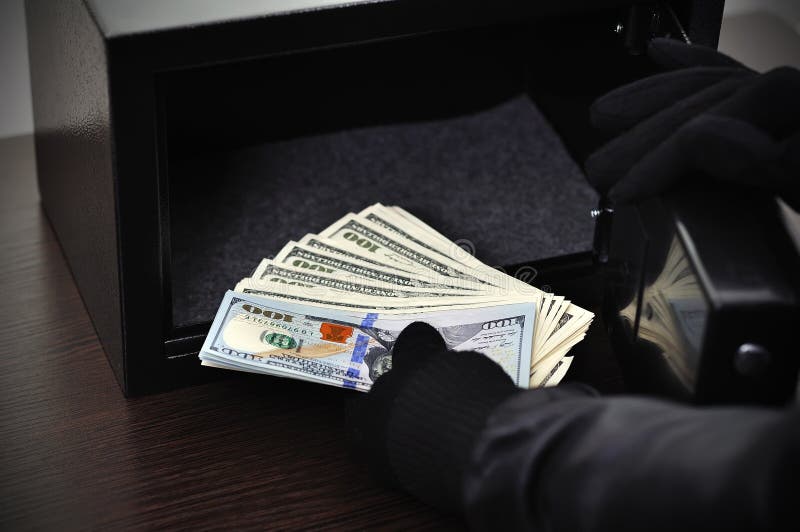 Thief steals stock photo. Image of protection, money - 40209540