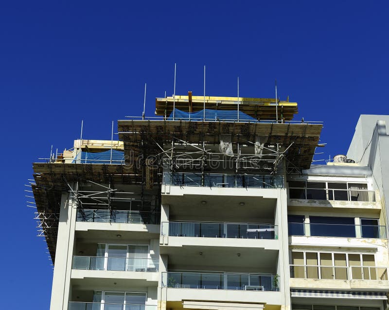 THigh Level Construction Platform Stock Photo - Image of construction ...