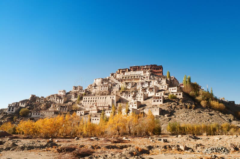 Thiksey Gompa stock image. Image of maitreya, beautiful - 63203087