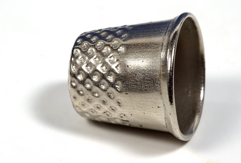 Thimble stock photo. Image of thimble, stitch, eyelet, finger - 44554