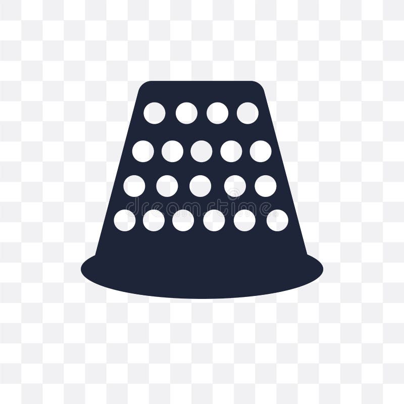 Thimble Transparent Icon. Thimble Symbol Design from Sew Collect Stock ...